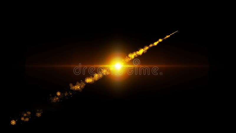 Bokeh Particles and Stars with Shimmering Lights and Glowing Sparkles ...