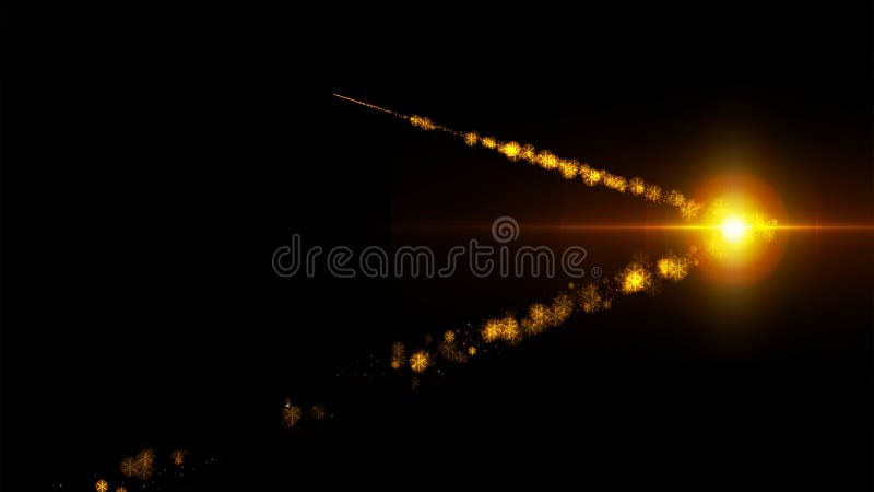 Bokeh Particles and Stars with Shimmering Lights Stock Image - Image of ...