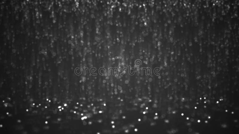 Bokeh Rain Background Loop stock video. Video of looped - 238223261