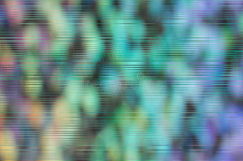 Glitch Rainbow Background. Wallpaper Illustration Of Screen Error ...
