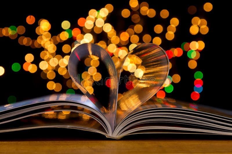 Bokeh Round Spots of Lights on Background Book Stock Photo - Image of ...