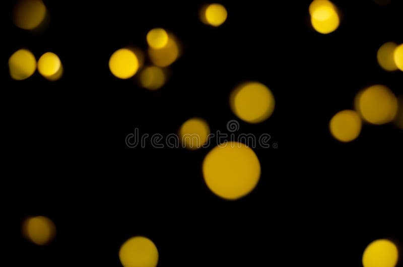 Sparkle Bokeh of Soft Black Background Stock Image - Image of glitter ...