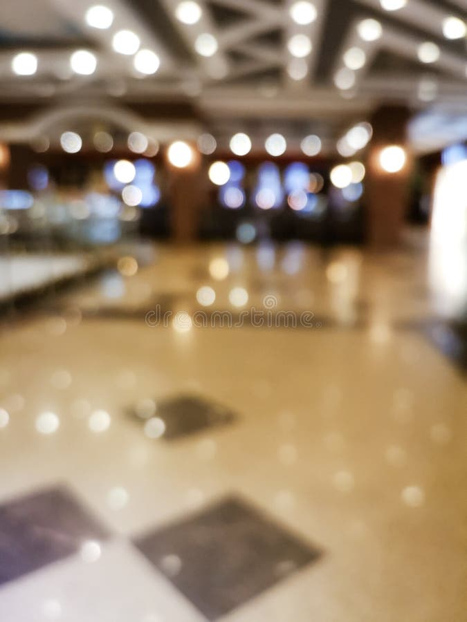 Bokeh in the Store As an Abstract Background Stock Photo - Image of ...