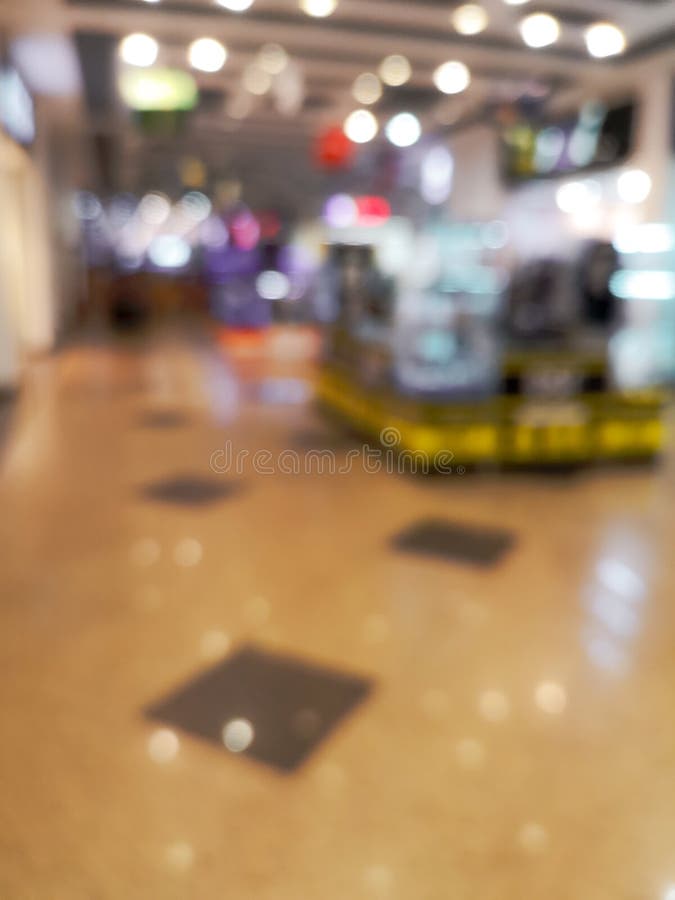 Bokeh in the Store As an Abstract Background Stock Photo - Image of ...