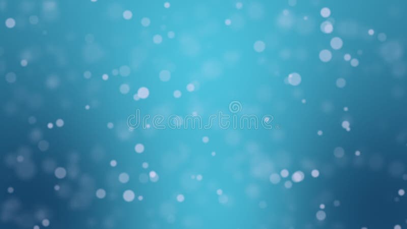 Bokeh Teal Background with Glowing Particles Stock Video - Video of ...