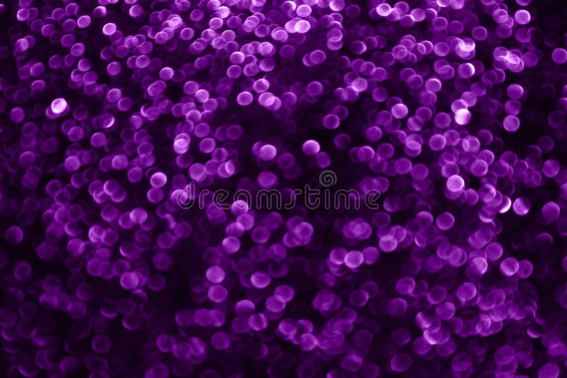 Bokeh Violet Purple Glittering Light Shine Purple Sparkling Luxury