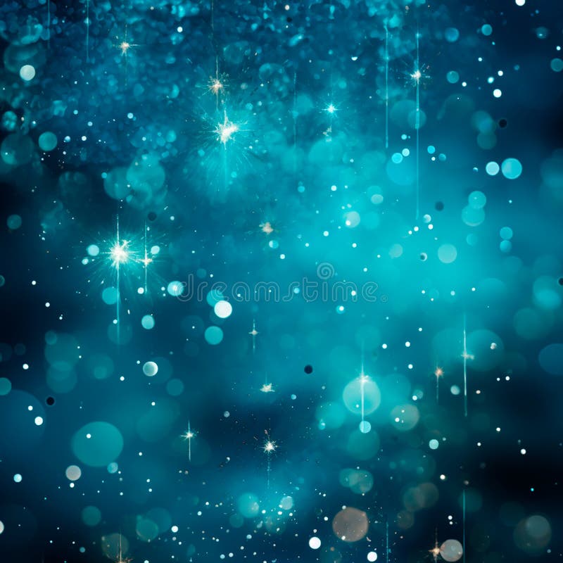 Bokeh of Water Fly and Lights on Dark Background - AI Generated Image ...