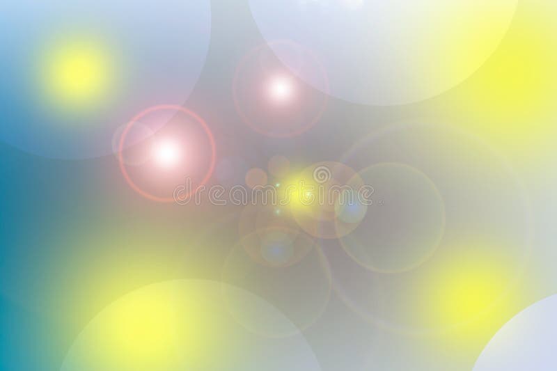 Bokeh Work Large Spherical Soft Glow Embellishment Blurry Design Stock ...