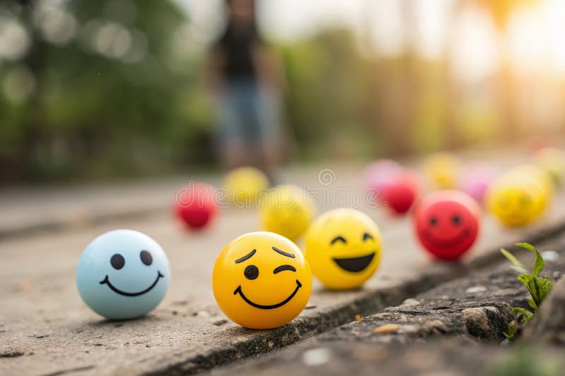 A BokehEnhanced Collection of 24 Emoticons Exploring a Spectrum of ...