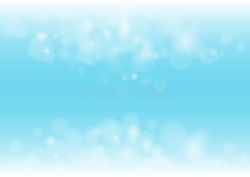 The Boken Abstract Beautiful Blue Color Lighten Background. Stock ...