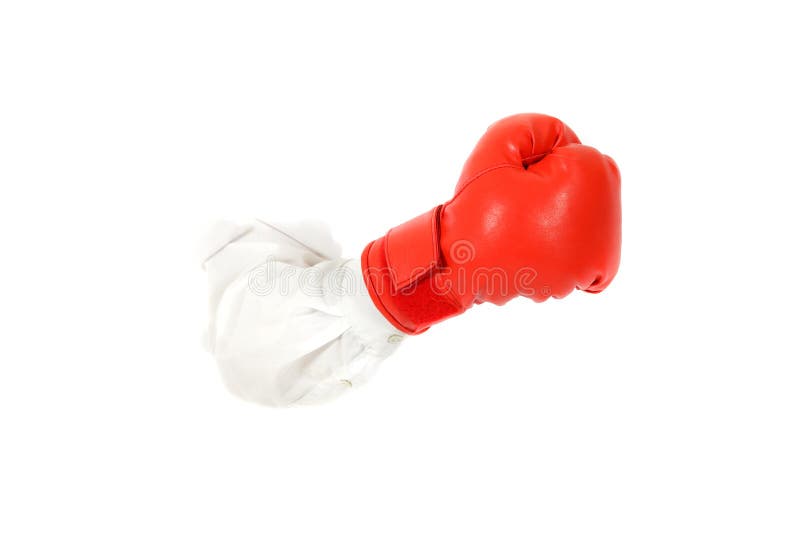 Bokshandschoen, hand. stock afbeelding. Image of toon - 16993889