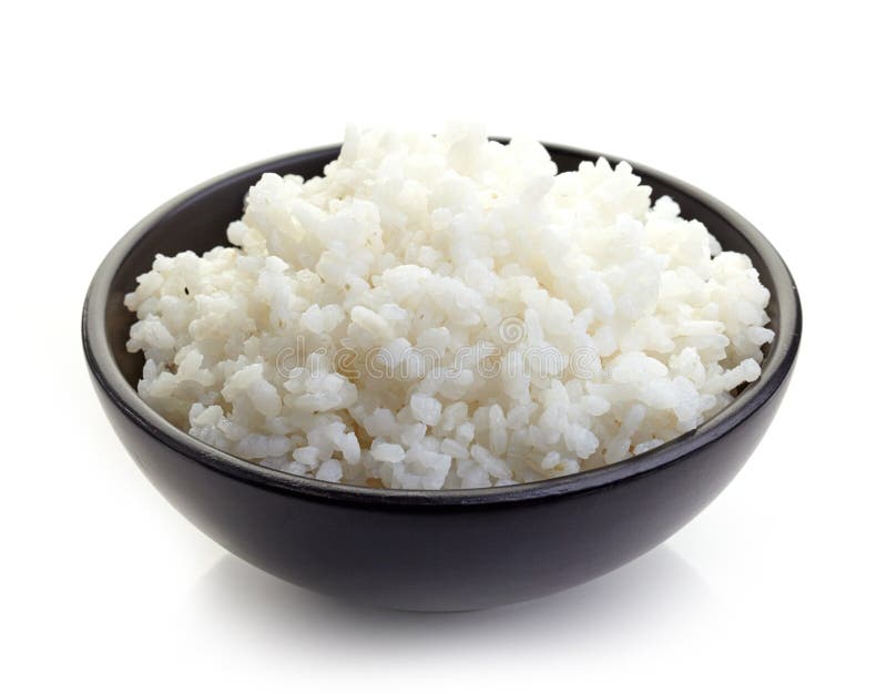 Bol de riz photo stock. Image du agriculture, déjeuner - 56256190