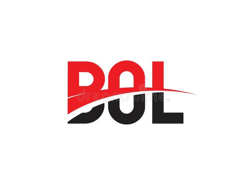 BOL Letter Initial Logo Design Vector Illustration Stock Vector ...