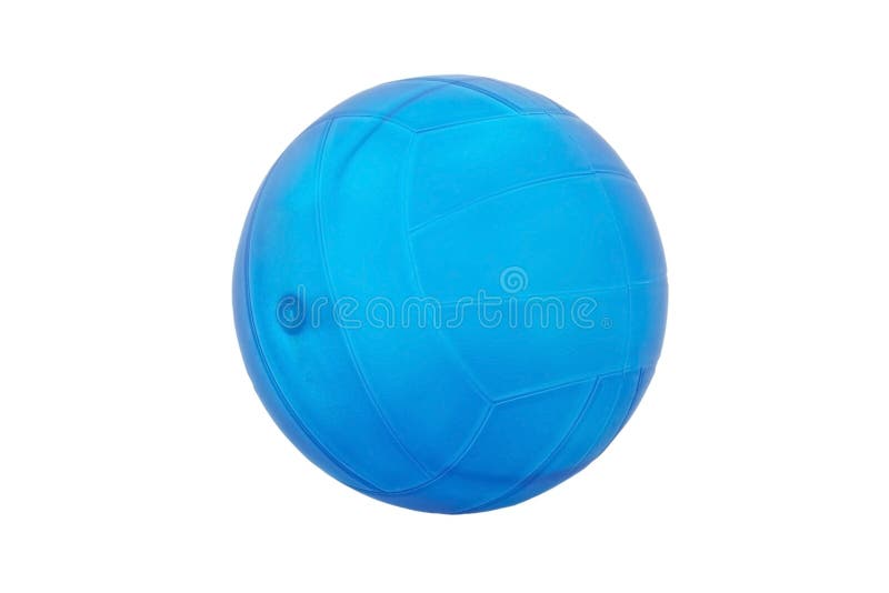 Bola azul grande imagen de archivo. Imagen de salud, muchacha - 4927027