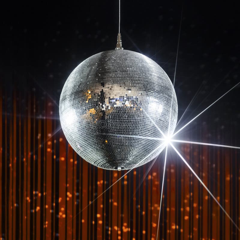 Bola De Discoteca Del Club Nocturno Imagen de archivo - Imagen de ...