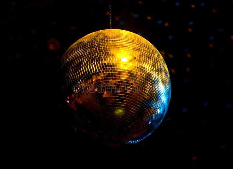 La Esfera Brillante Para Un Disco Foto de archivo - Imagen de diversión ...