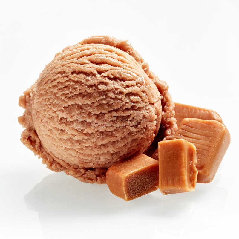 Bola Del Helado Con Sabor Del Iris Imagen de archivo - Imagen de dulce ...