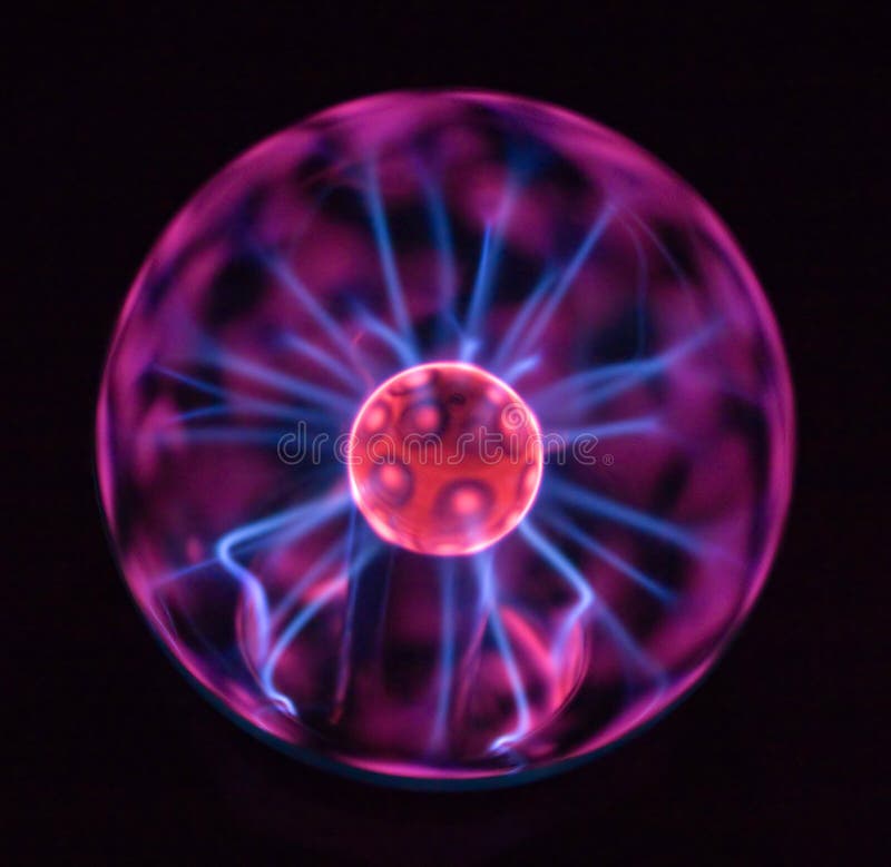 Bola del plasma imagen de archivo. Imagen de fondo, plasma - 1324143