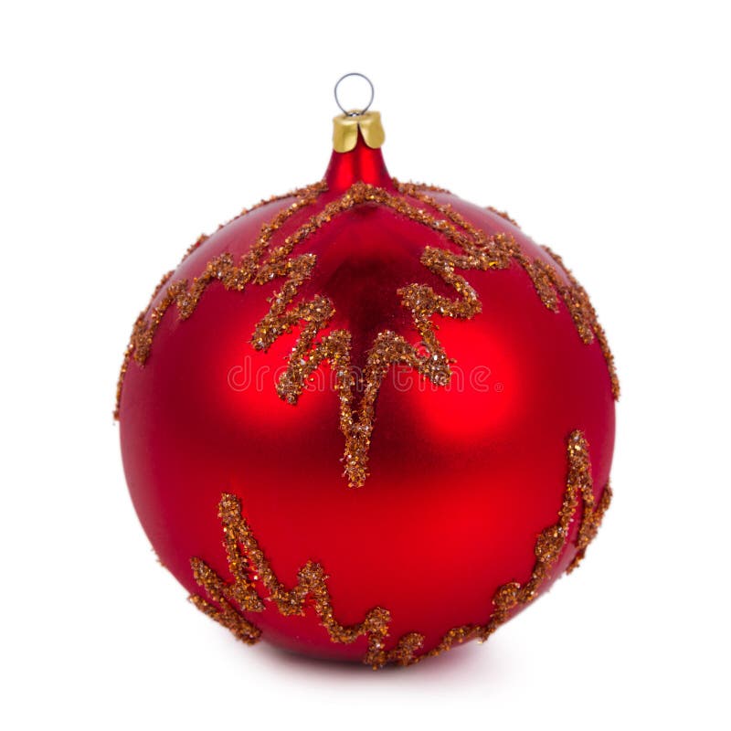 Esfera Roja De La Navidad Fotos De Stock - Download 4,843 Fotos Libres ...