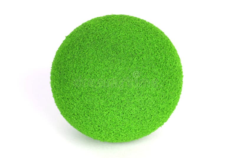 Bola verde imagen de archivo. Imagen de aislado, verde - 4117059