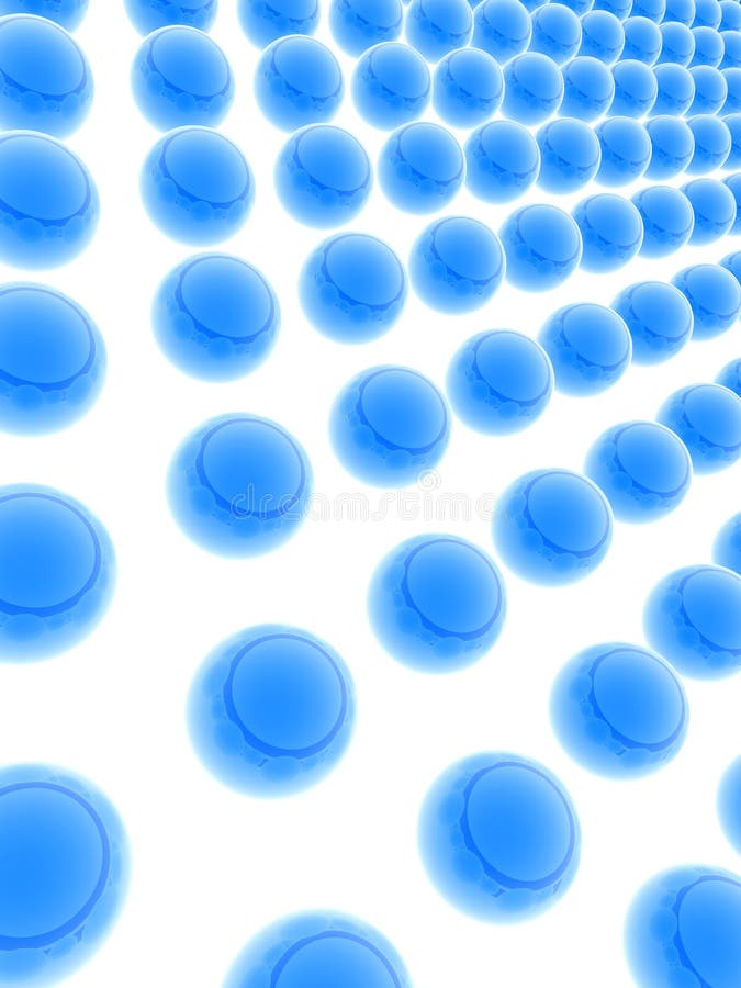 Bolas azules stock de ilustración. Ilustración de fondos - 14137284
