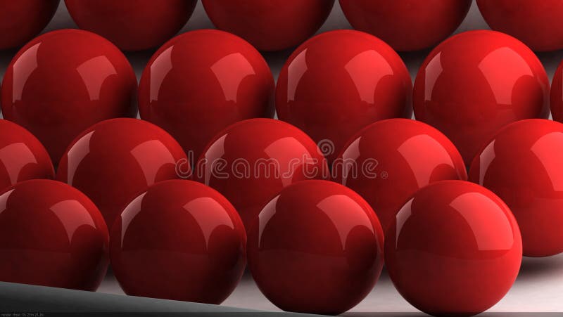 Bolas rojas 2 illustrazione di stock. Illustrazione di sfondo - 3581881