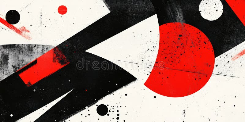A Bold Abstract Background Showcasing Geometric Shapes in Contrasting ...