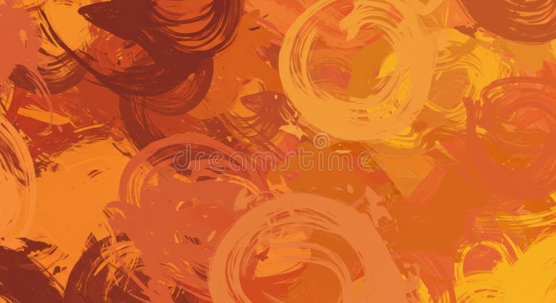 Bold Abstract Brush Stroke Pattern Stock Illustration - Illustration of ...
