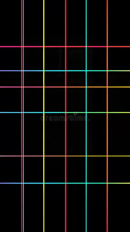 Colorful Grid Lines Abstract Background Design Stock Illustration ...
