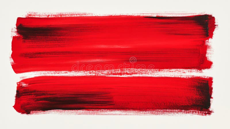 Bold Abstract Red Brushstroke Texture with Layered Artistic Appeal and ...