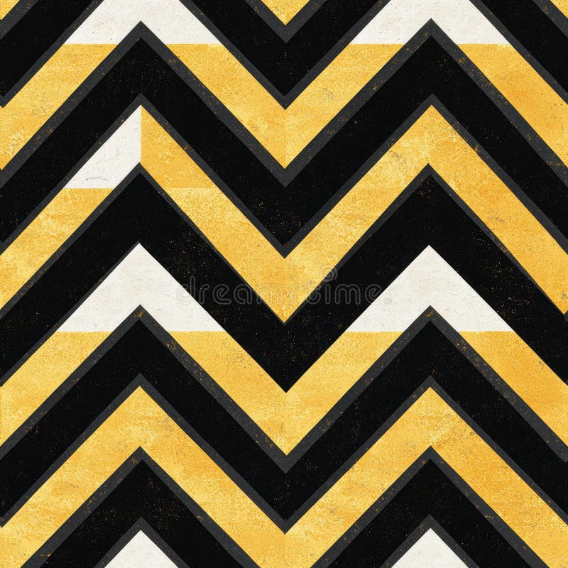 Bold Art Deco Tile Seamless Pattern in Sharp Symmetry Stock ...