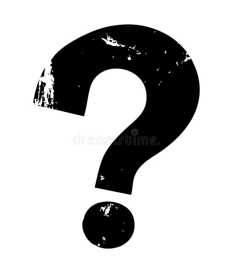 A Bold, Artistic Question Mark Symbol Representing Inquiry and ...