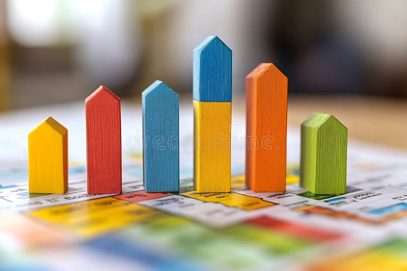 Bold Bar Chart Comparing Wealth Accumulation by Age Group Stock ...