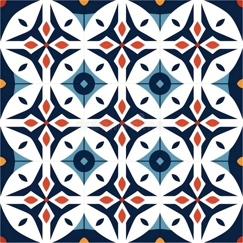 Bold and Beautiful Stylish Turkish Pattern. Generative AI Stock ...