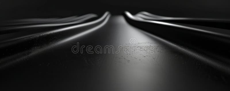 A Bold Black Background with a Faint Shadow Effect, Providing a Sense ...