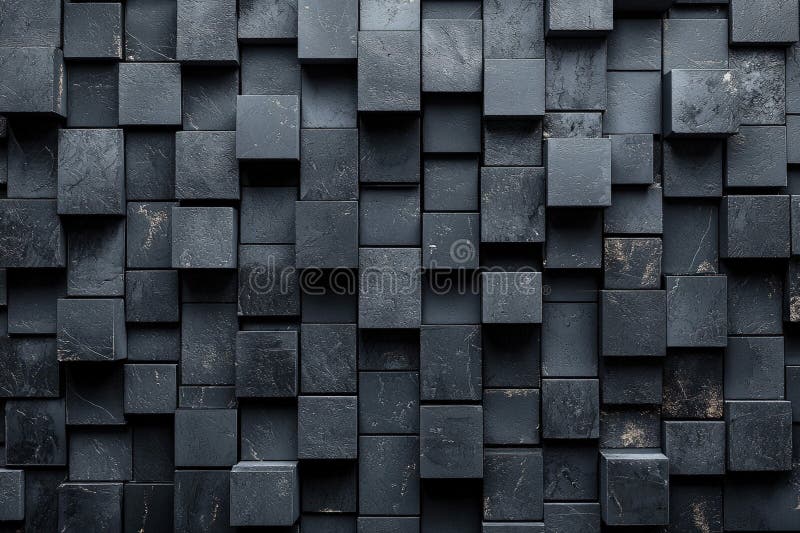 A Bold Black 3D Background that Enhances Depth and Dimensionality ...