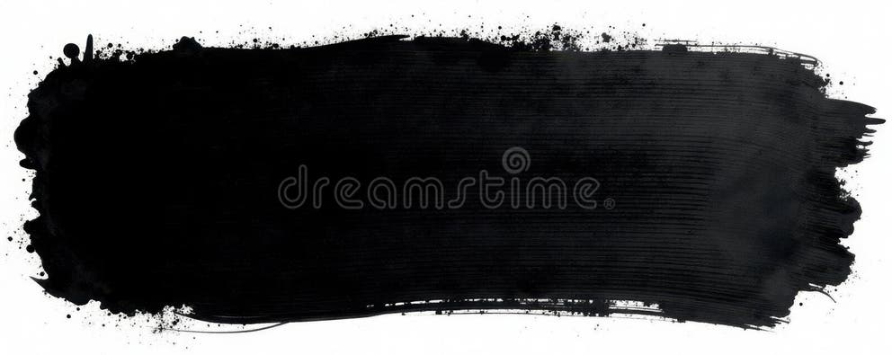 Bold Black Ink Strokes, Textured Border, Blank Space , Frame Border ...