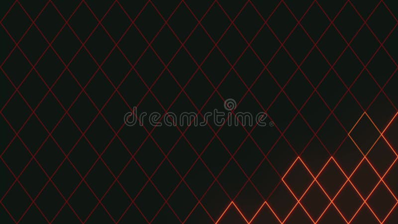 Bold Black and Red Diamond Grid with Diagonal Pop Stock Video - Video ...