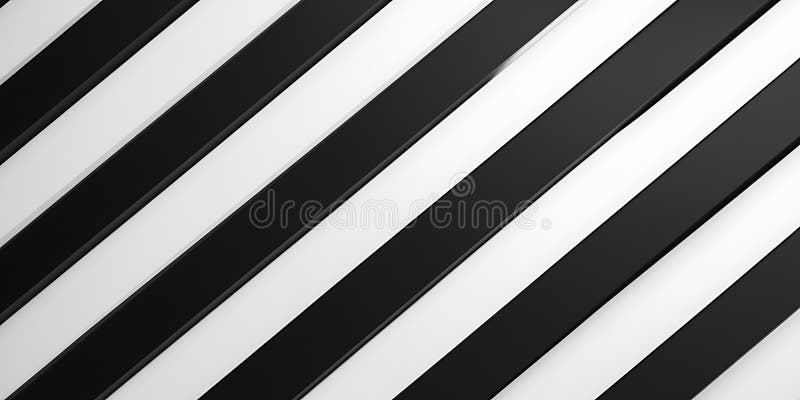 Bold Black Stripes March Across a White Field Creating a Striking ...