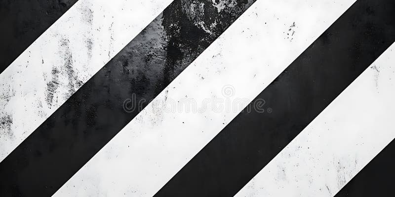 Bold Black Stripes March Across a White Field Creating a Striking ...