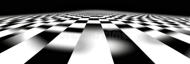 Bold Black and White Diagonal Stripes Meet Checkerboard Patterns ...
