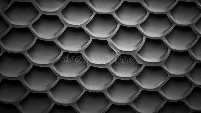 Bold Black and White Hexagonal Pattern, a Striking Geometric Design for ...