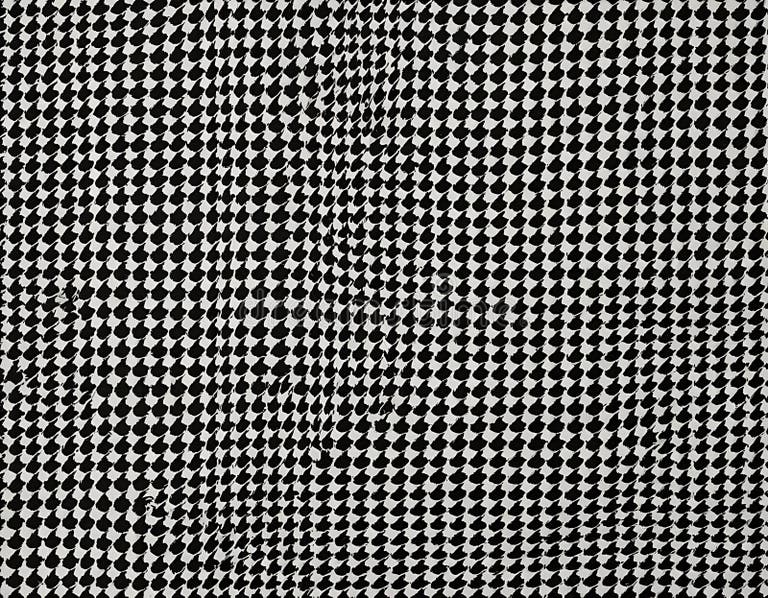 Bold Black and White Houndstooth Pattern with Iconic Style Stock ...