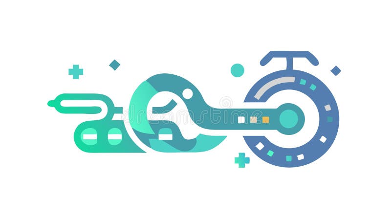 Spider Web Tech Icon: Digital Network Interconnected System, Vector ...