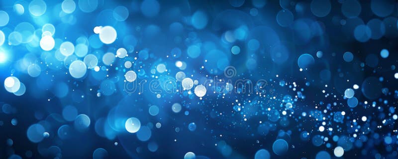 A Bold Blue Background Featuring a Subtle Shimmer Effect, Adding a ...