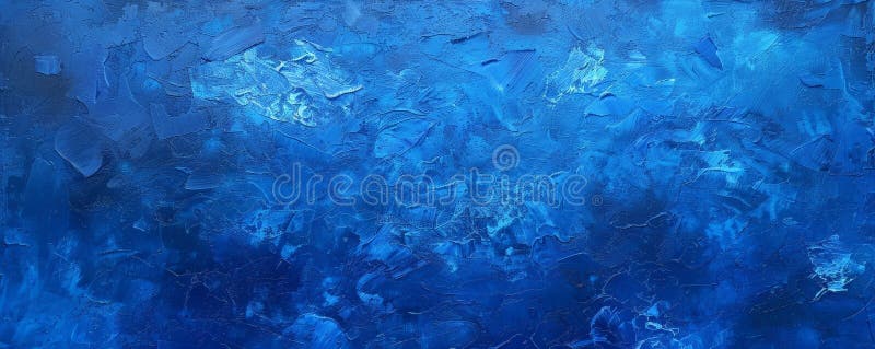 A Bold Blue Background Featuring a Subtle Shimmer Effect, Adding a ...