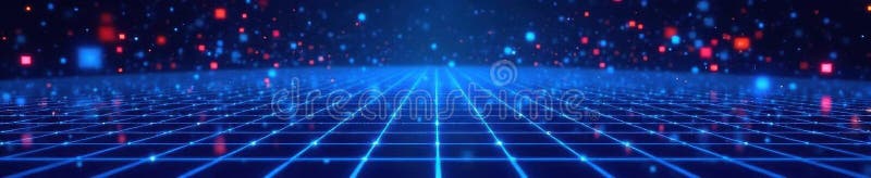 Bold Blue Grid Lines Forming a Square Graph Across a Page , Design ...