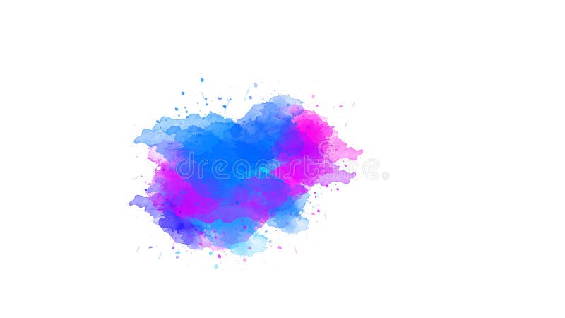Bold Brush Texture Paint Stroke Splash for Graphics Project Stock ...