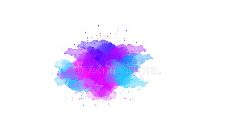 Bold Brush Texture Paint Stroke Splash for Graphics Project Stock ...