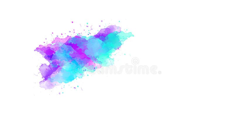 Bold Brush Texture Paint Stroke Splash for Graphics Project Stock ...